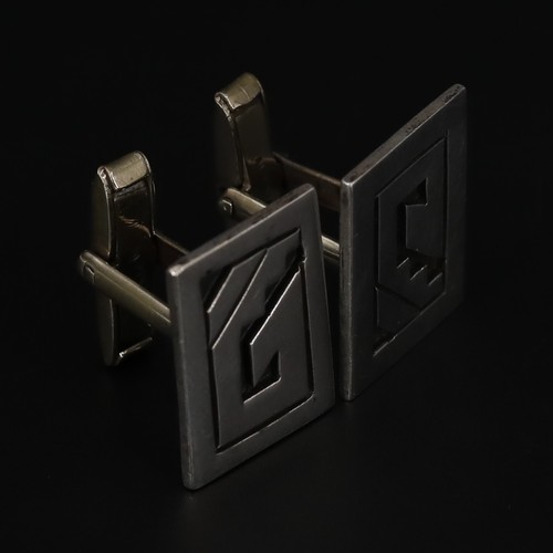 VTG Sterling Silver - MEXICO TAXCO Tribal Men's Cufflinks - 13g | eBay