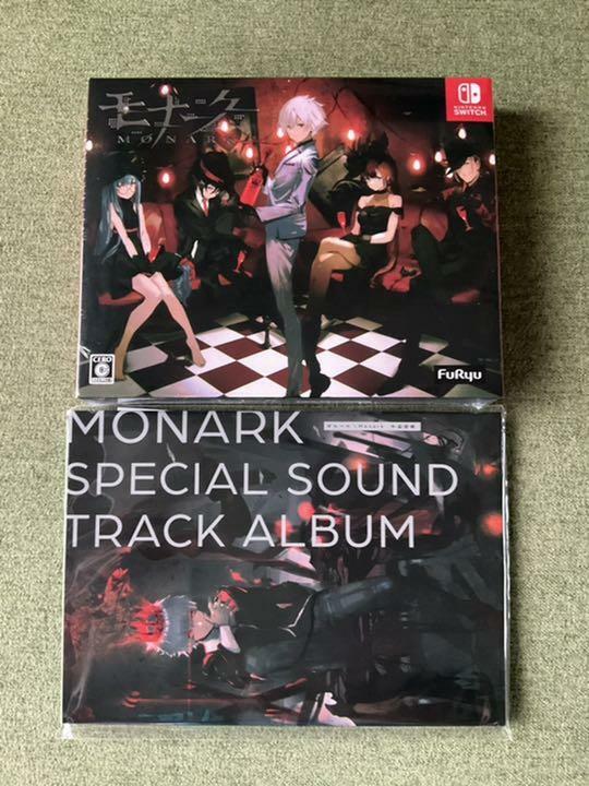 Switch Monarch/Monark Box With Art Book Reservation Privilege Japanese ...