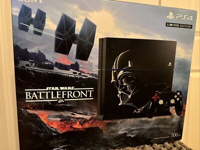 Sony PlayStation 4 Star Wars Battlefront Gaming 500GB Limited Edition ...