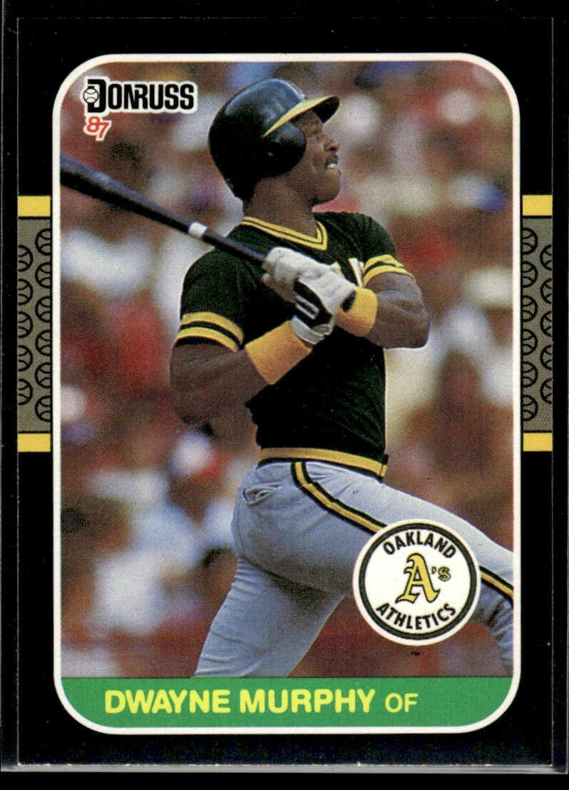 1987 Donruss #379 Dwayne Murphy Oakland Athletics | eBay