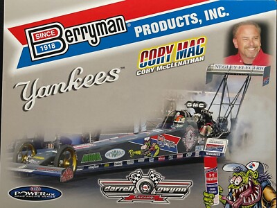 "VRHTF NHRA "CORY MAC" MCCLENATHAN BERRYMAN RACING TOP FUEL DRAGSTER ...