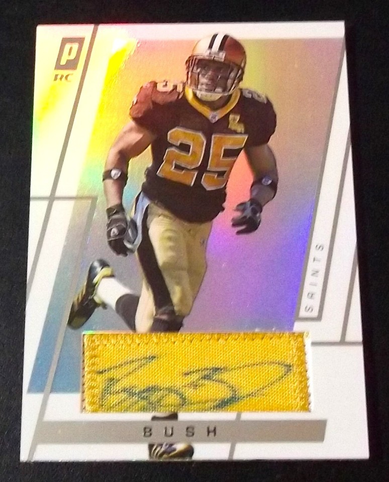 /99 Rc Jersey Patch Reggie Bush Auto 2006 Topps Paradigm Rookie Signed ...