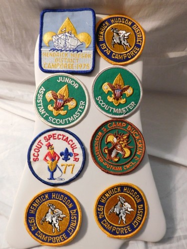 Boy Scout Patches Lot of 8 Assorted Patches | eBay