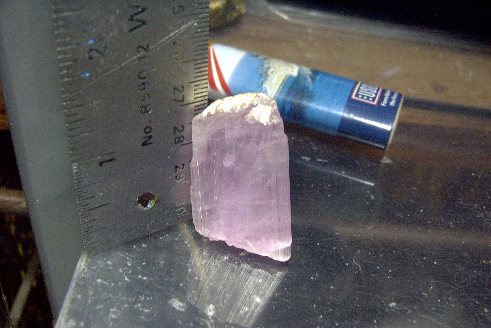 PINK KUNZITE/SPODUMENE CRYSTAL 80+CARATS VINTAGE ESTATE GEM-STONE ...