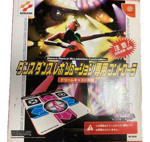 Dreamcast Dance Dance Revolution Controller Dance Pad & Game Soft 2nd ...