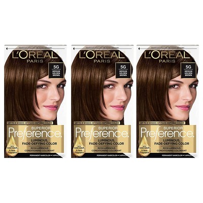 Hair Color Chart Loreal Preference