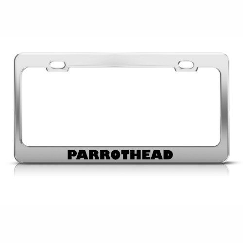 License Plate Frame Parrot Head Parrot Head Humor Car Accessories | eBay