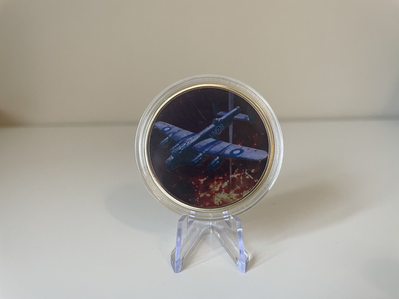 RAF Royal Air Force Commemorative Coin colour picture Gold Plated | eBay UK