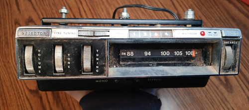 Vintage TP-803 Radio 8 Track Player Under Dash - POWERS ON -Parts ...