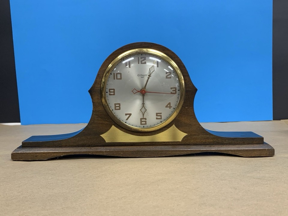 Vintage Electric Mantle Clock Lot of 2 Gilbert 1807 Sessions Made In ...