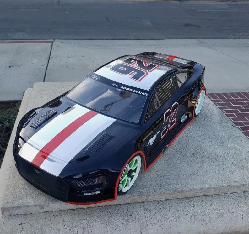 1/7 Custom Paint Mustang X01 Hobao Infraction Felony Limitless Body ...