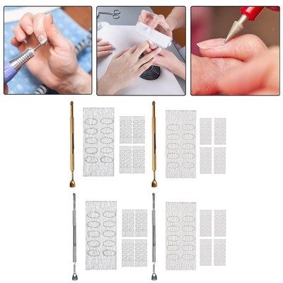 Nail File Stainless Steel Emery Board Professional Nail Board Reusable ...