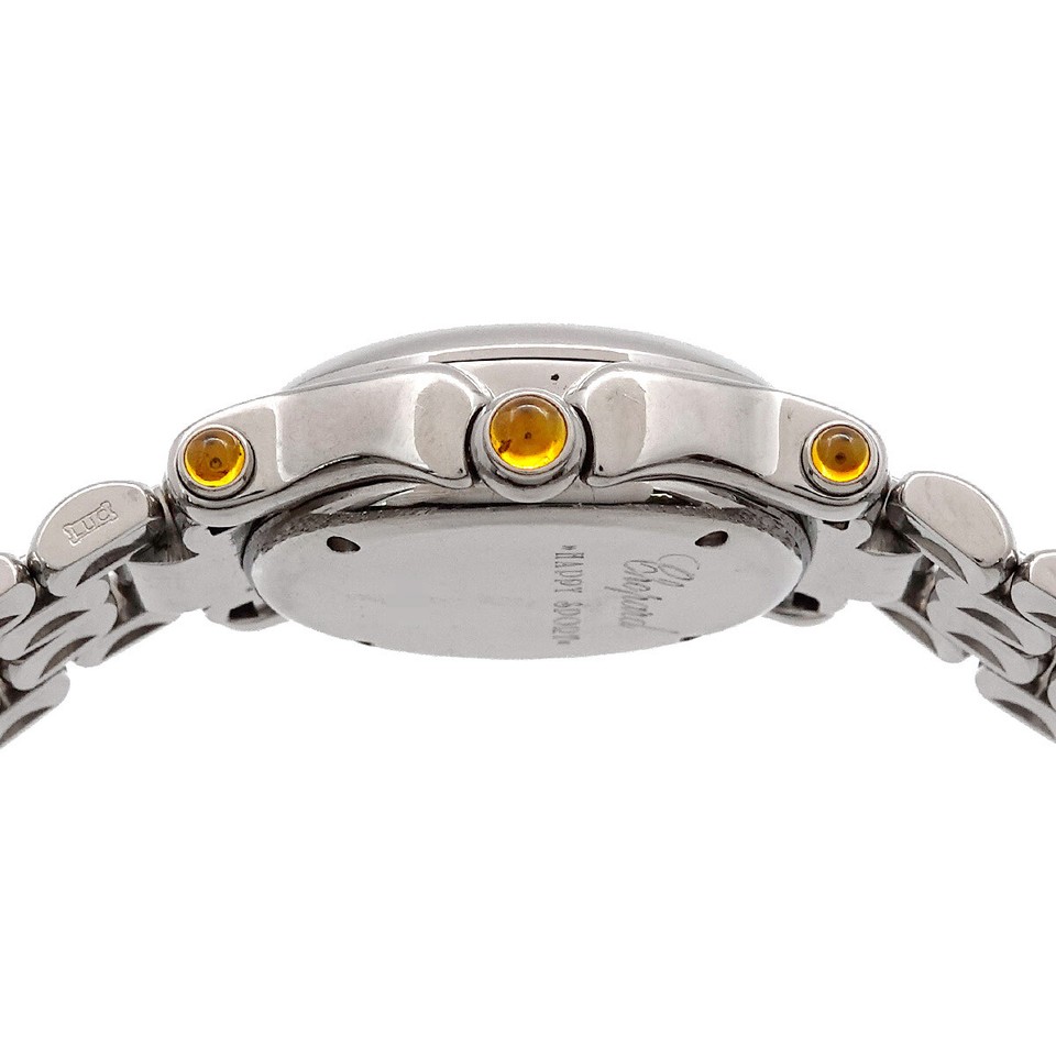 Chopard Happy Sport 27/8250-30 4P Diamond White Shell Dial Ladies ...