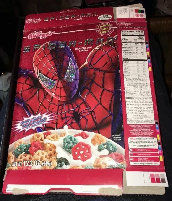 Kellogg's Spider-man Limited Edition Cereal 2002 for sale online | eBay