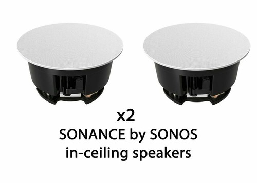 Sonance In Ceiling Speakers By SONOS® 6.5" PAIR INCLGWW1 (AMP) | eBay UK
