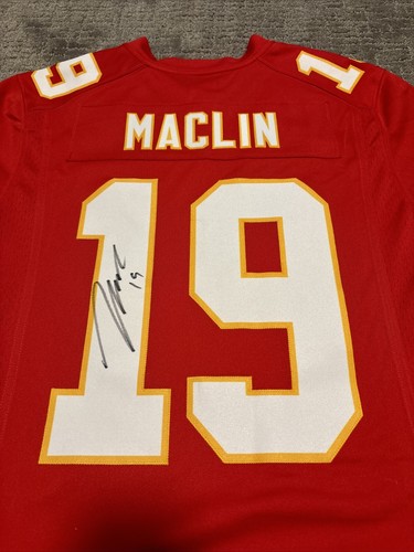 Jeremy Maclin Signed Kansas City Chiefs Jersey Size L Autograph ...