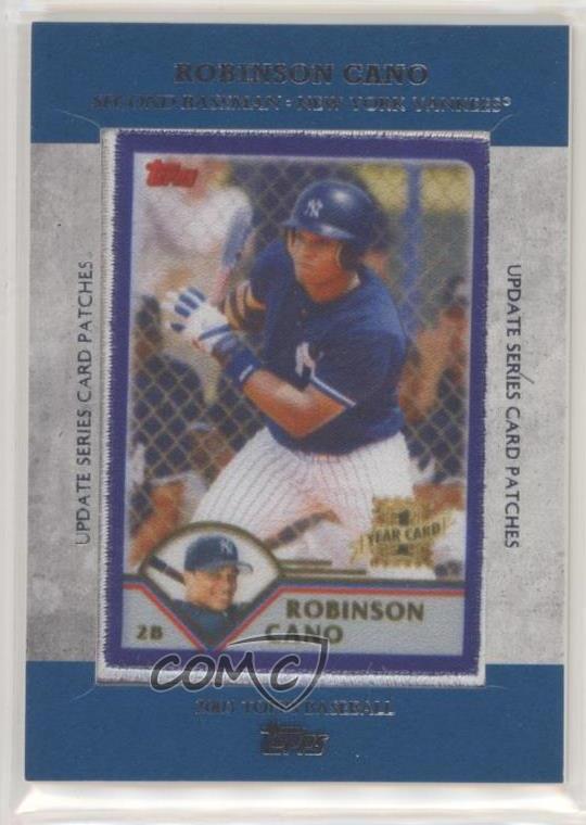 2013 Topps Update Rookie Commemorative Patch Robinson Cano #TRCP-7 ...