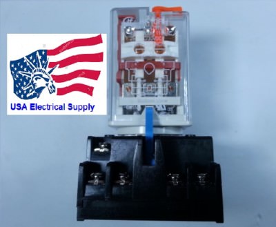 MK3P-I Omron Relay 11Pin Coil 110VAC 10A With Socket Base 7A 250V | eBay