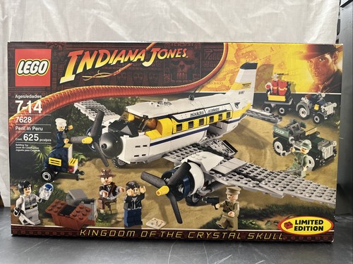 2008 LEGO Indiana Jones -New In Box - Peril in Peru 7628 NISB Free ...