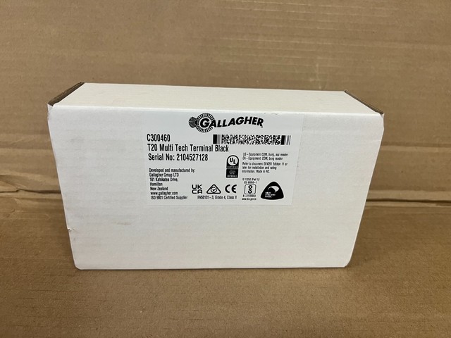 Gallagher C300460 T20 Multi Tech Termina Black Gallagher Reader for ...