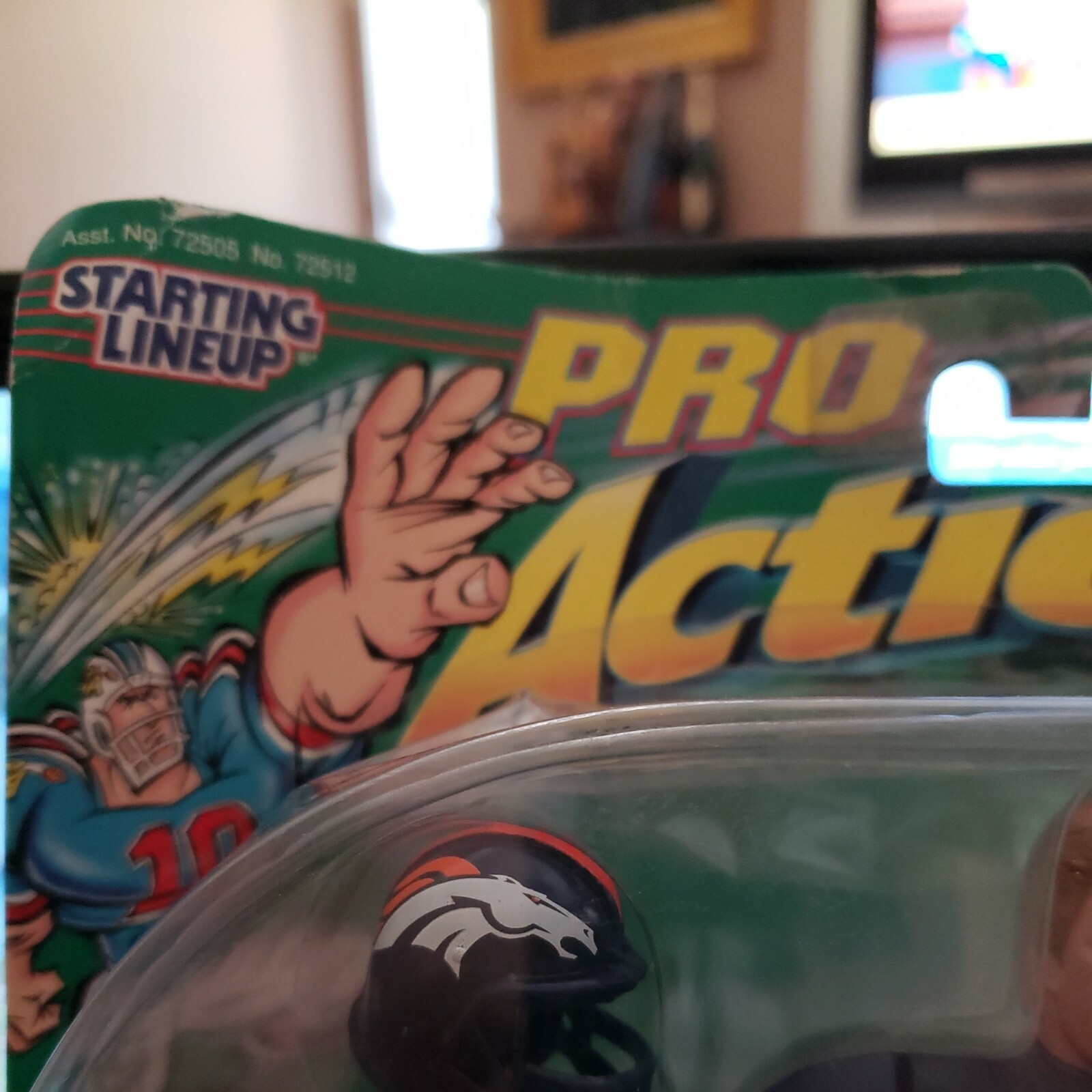 Hasbro NFL Starting Lineup Denver Broncos John Elway Pro Action Passing ...