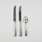 Oneida ELAN Teaspoon, 2 - New French Solid Knives; 18/10 Stainless ...