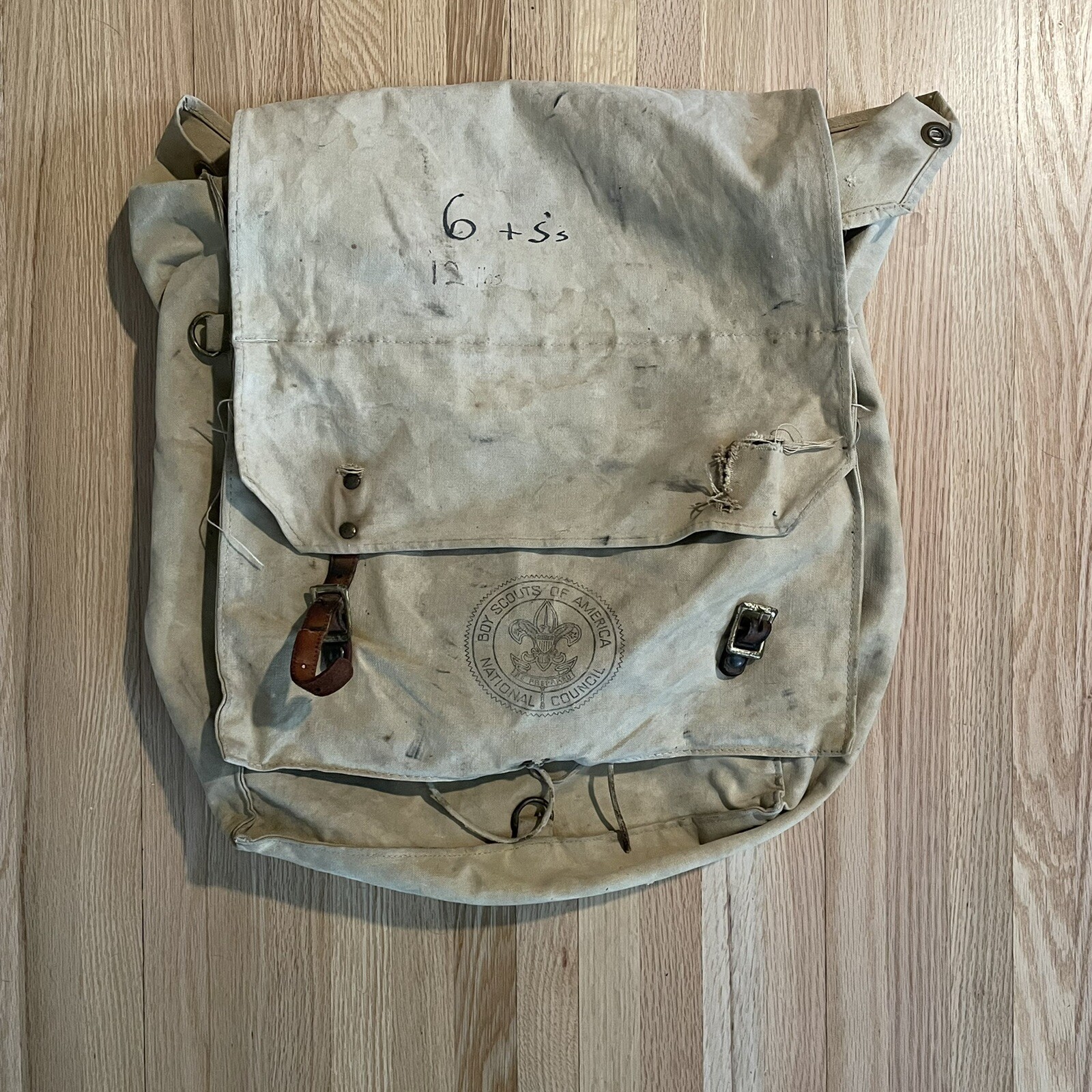 Vintage Boy Scouts Of America Yucca Pack Backpack Tan Canvas Bag | eBay