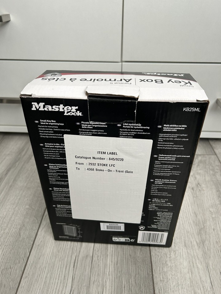 Master Lock Keys Safe Box Key Storage KB-25ML Small 25 Key Box | eBay