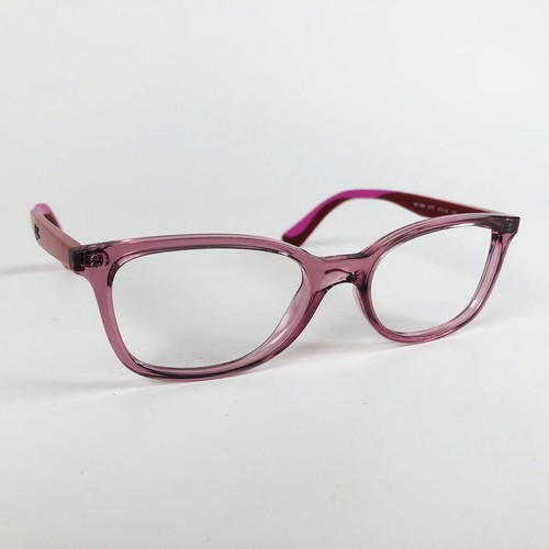 RAY-BAN eyeglasses TRANSLUCENT PINK SQUARE glasses frame RB1586 3777 ...