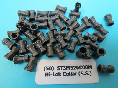 (50) ST3M526C08M Hi-Lok S.S. Collars for #8-32 Pins Boeing Aircraft ...