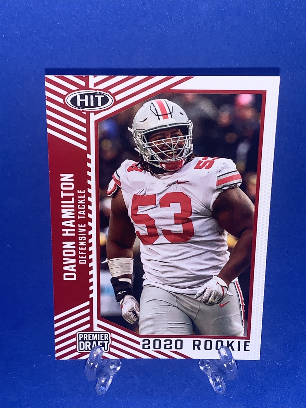 2020 Sage Hit - Red #24 Davon Hamilton (RC) for sale online | eBay