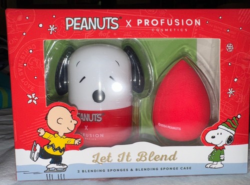 Peanuts x Profusion Cosmetics Blending Sponges & Snoopy Case | eBay