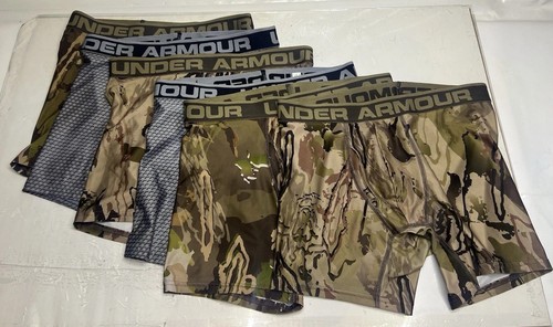 x6 Pairs Medium Men’s Under Armour Boxer Brief Jock Camo Workout Performance | eBay