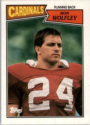 1987 Topps #333 Ron Wolfley RC - FB | eBay
