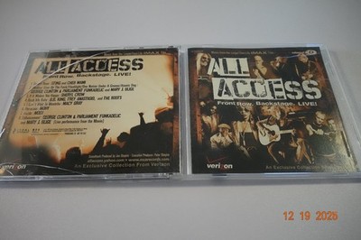 All Access Front Row Backstage Live CD 2001 Promo IMAX Rock MCA | eBay