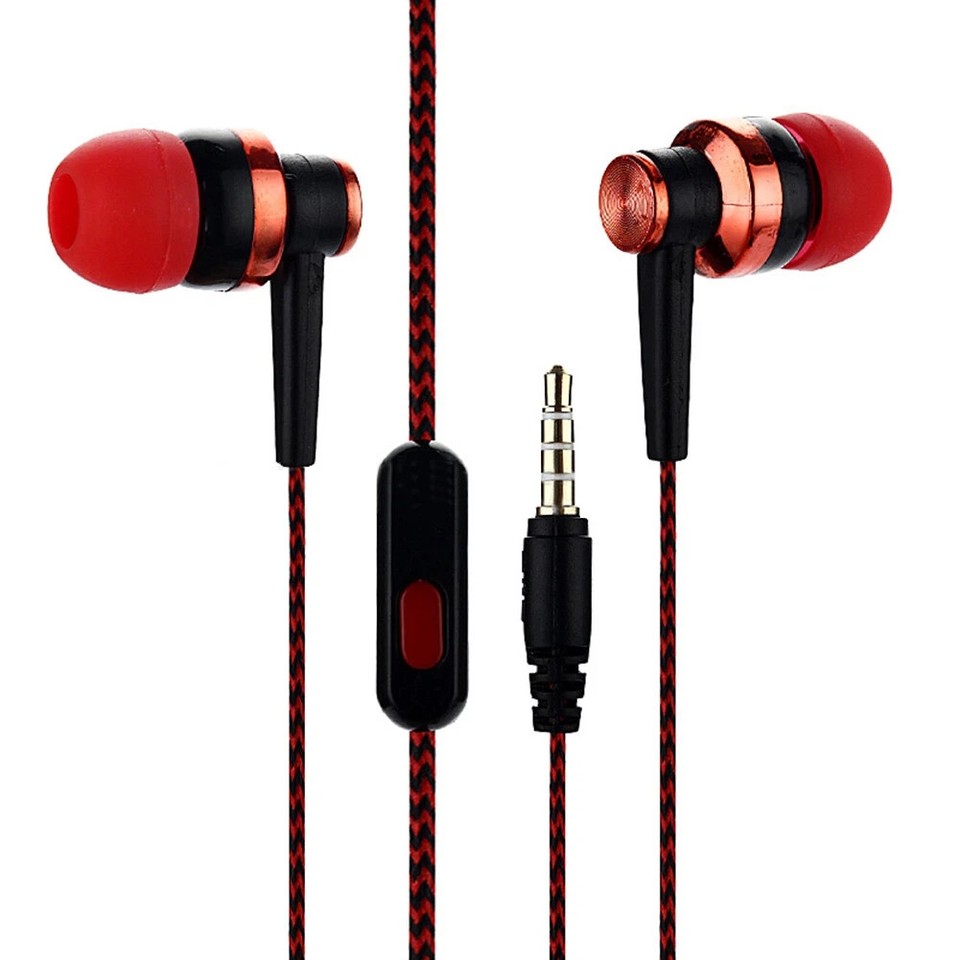 3.5mm HIFI Super Bass Headset In-Ear Earphone Stereo Earbuds Headphone ...