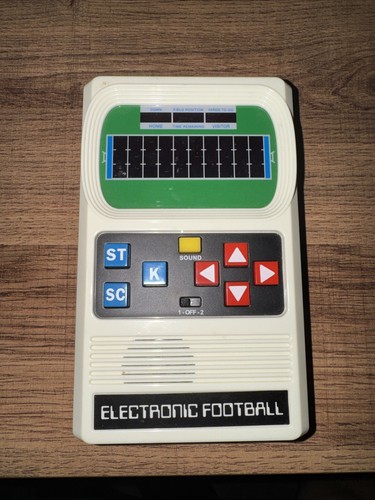 Vintage Mattel Electronic Football Handheld Game Works | eBay