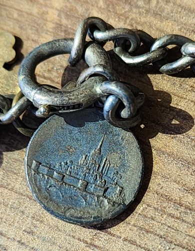 WW1 Identity Disc/Coin US Air Service Edward J. Kennebeck San Antonio ...