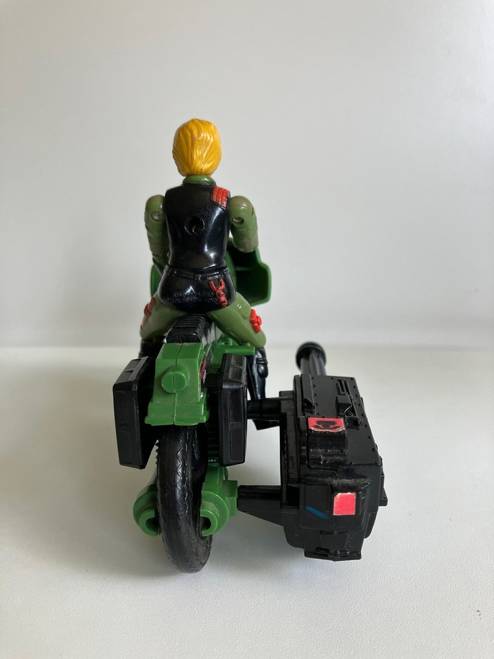 Vintage Action Force Z Force Rapid Fire Motorcycle & Quarrel 3.75 ...