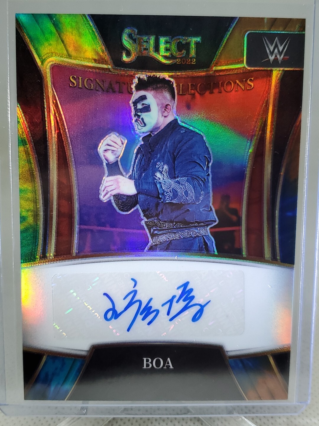 2022 Panini WWE Select BOA Tie Dye Auto #'d 04/25 NXT 2.0 Signature | eBay