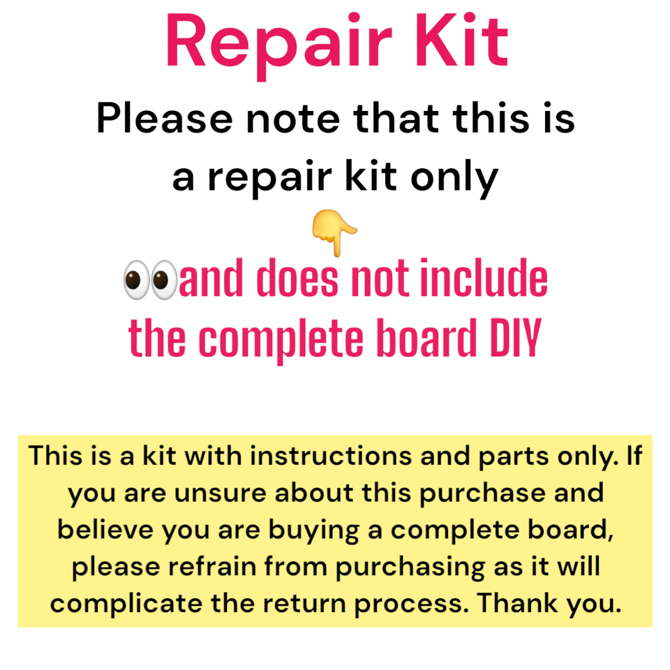 Control Board Repair Kit W10219463 2307028 2303934 Whirlpool KitchenAid ...