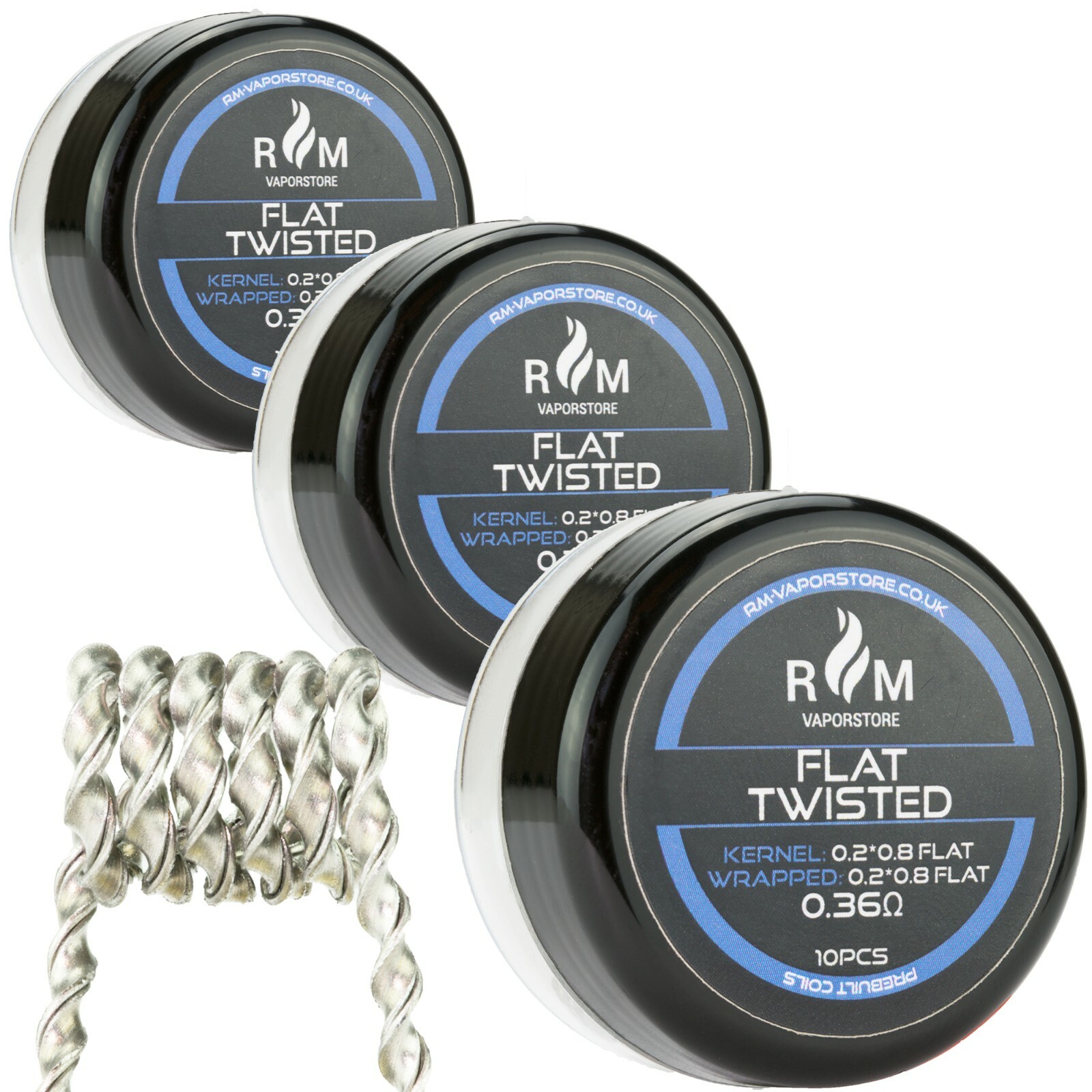 Prebuilt Vape Coils 30pcs For RDA RTA Tanks Clapton, Alien, Twisted ...