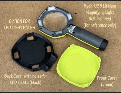 Protective Cover W/ Holes For Ryobi USB Lithium Magnifying Glass 4v ...