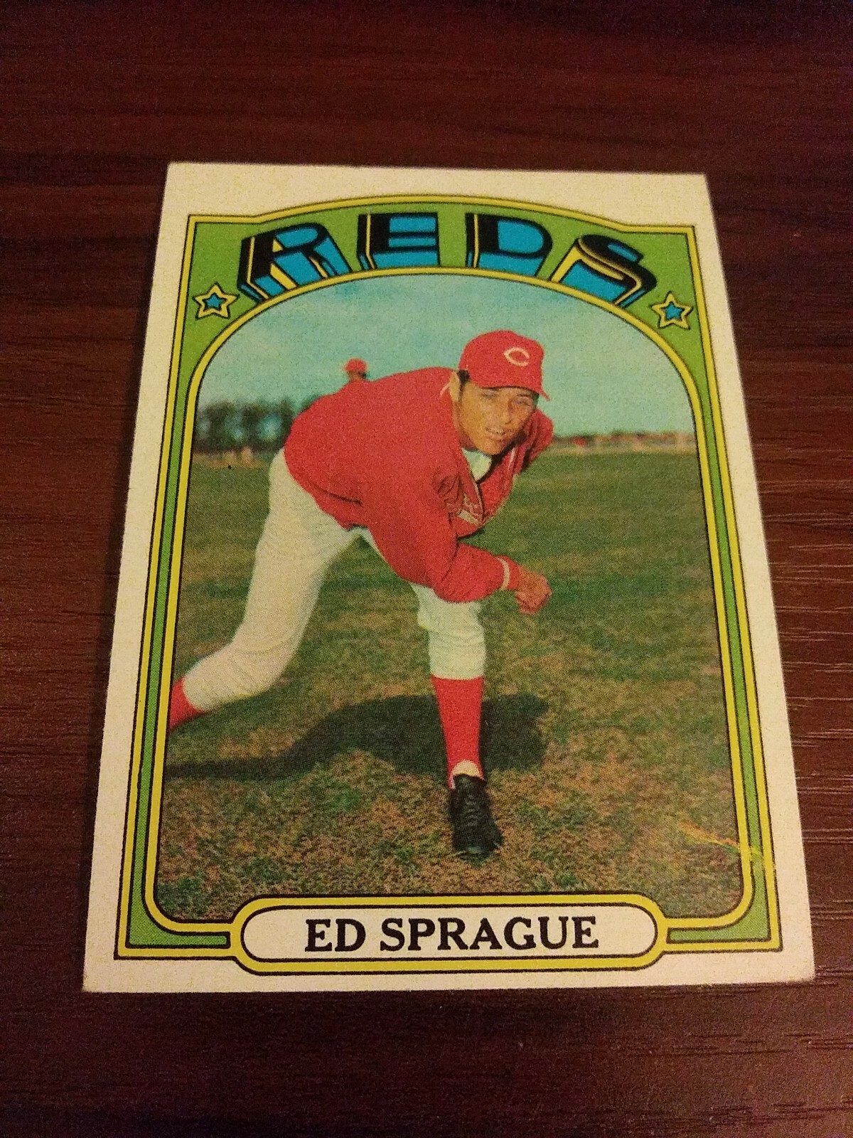 1972 TOPPS BASEBALL CARD # 121 ED SPRAGUE REDS PITCHER | eBay