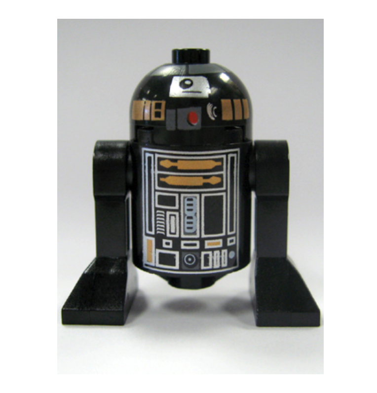 Lego R2-D2, R3-D5, R7-A7 T7-O1 Star Wars Astromech Droid Minifigure Lot ...