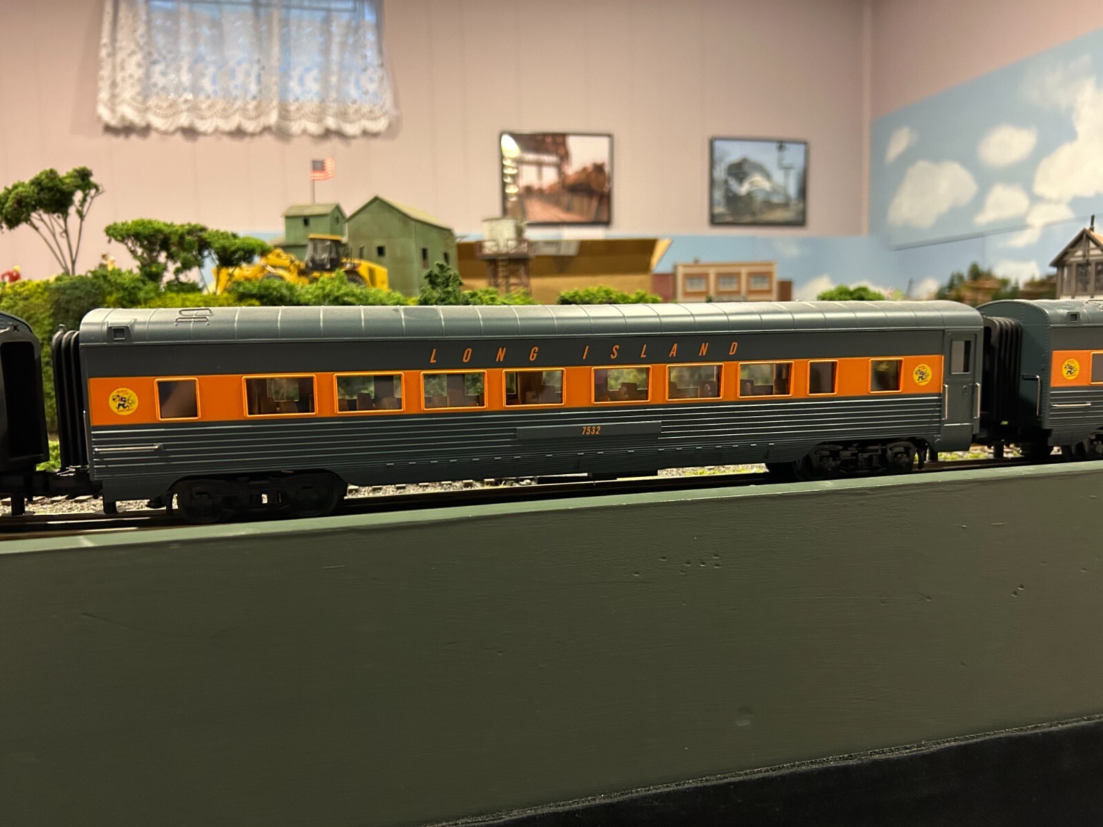 Long Island Railroad 60' Streamlined Coach 30-67709 (LIRR-7532) | eBay