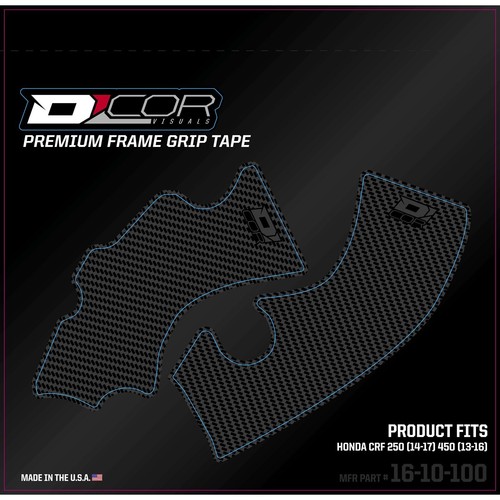 D Cor Frame Grip Guard Decal Grey 16-10-100 | eBay