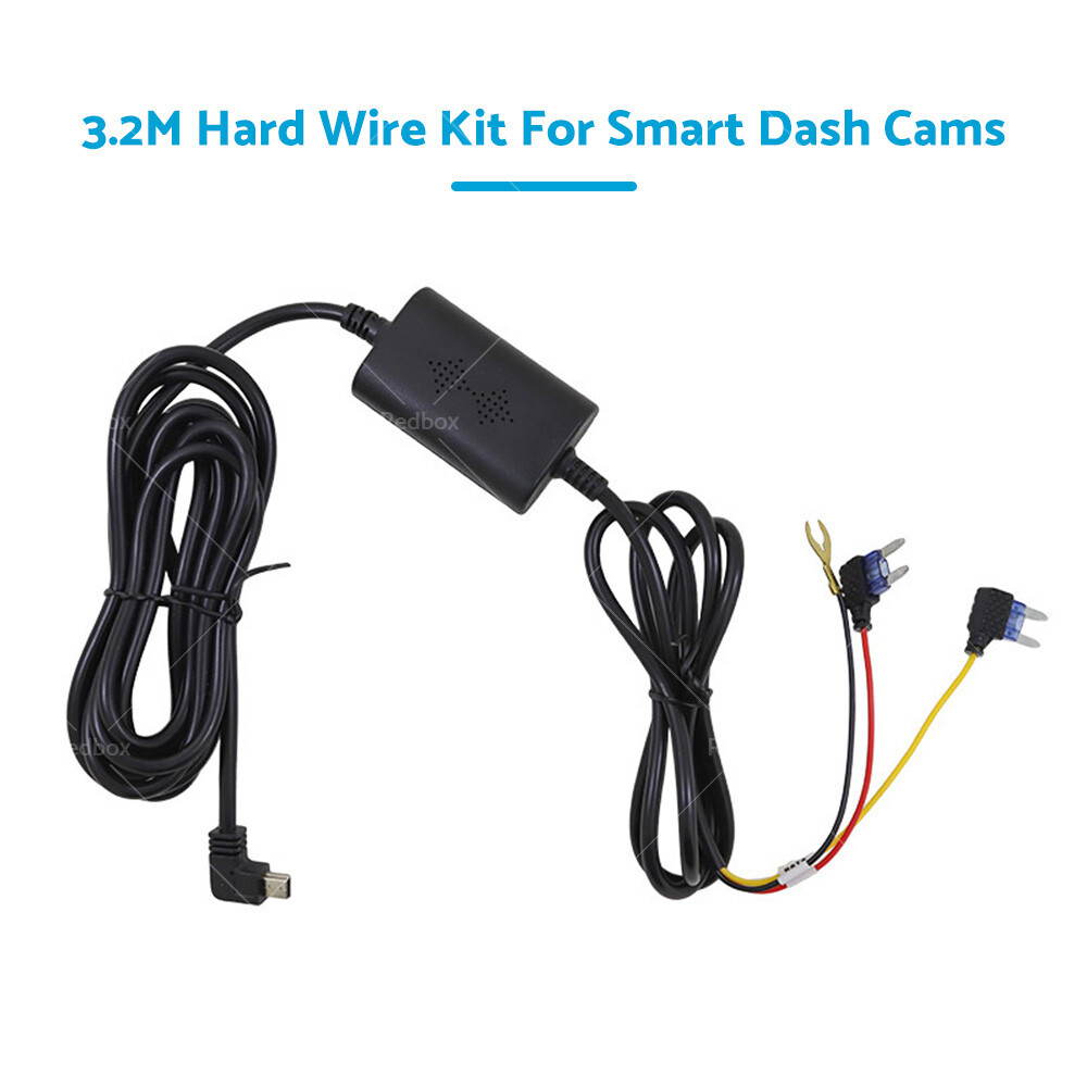 3.2m Hard Wire Kit w/ Mini USB for Smart Dash Cams Uniden IGO CAM 85R ...