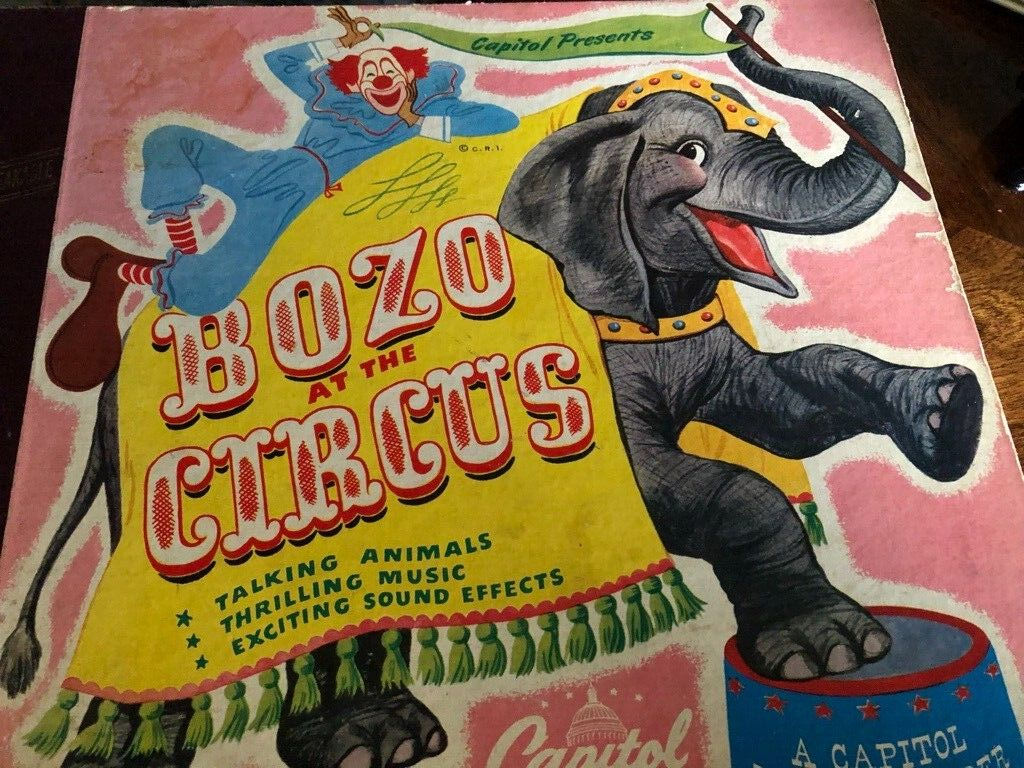Bozo at the Circus Capital Records 10 in LP A Capitol Reader 1946 | eBay
