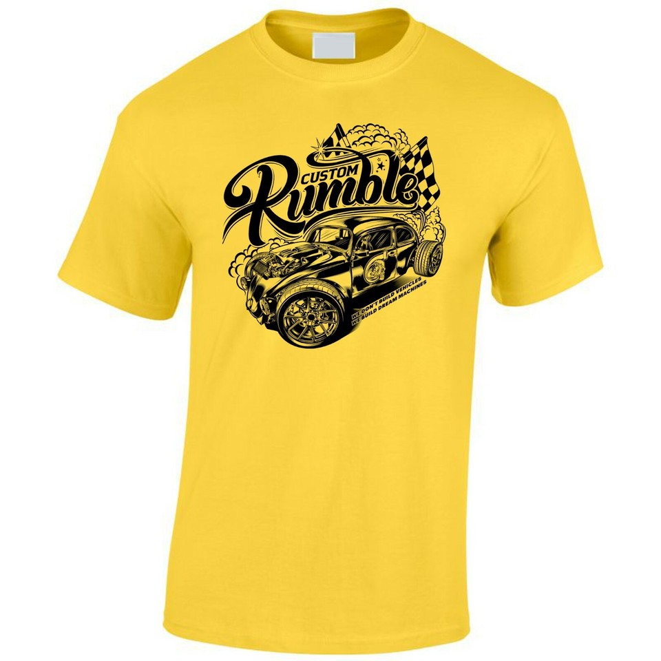 Greasers Rock And Roll Men's T-Shirt Classic Car Rockabilly Psychobilly ...